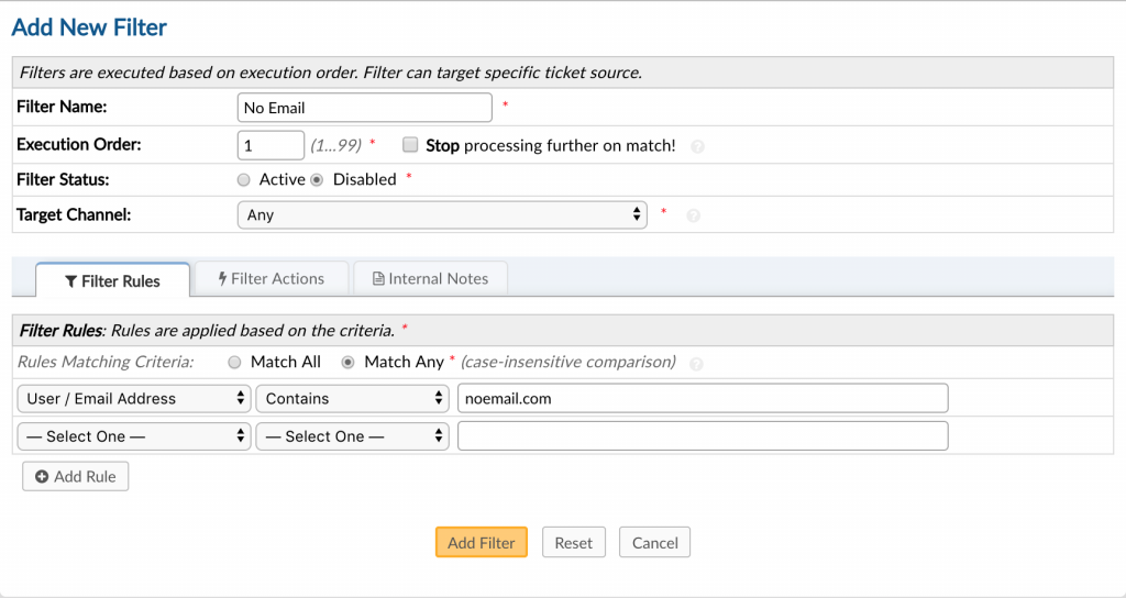 What If I Have Users With NO Email Address? – SupportSystem